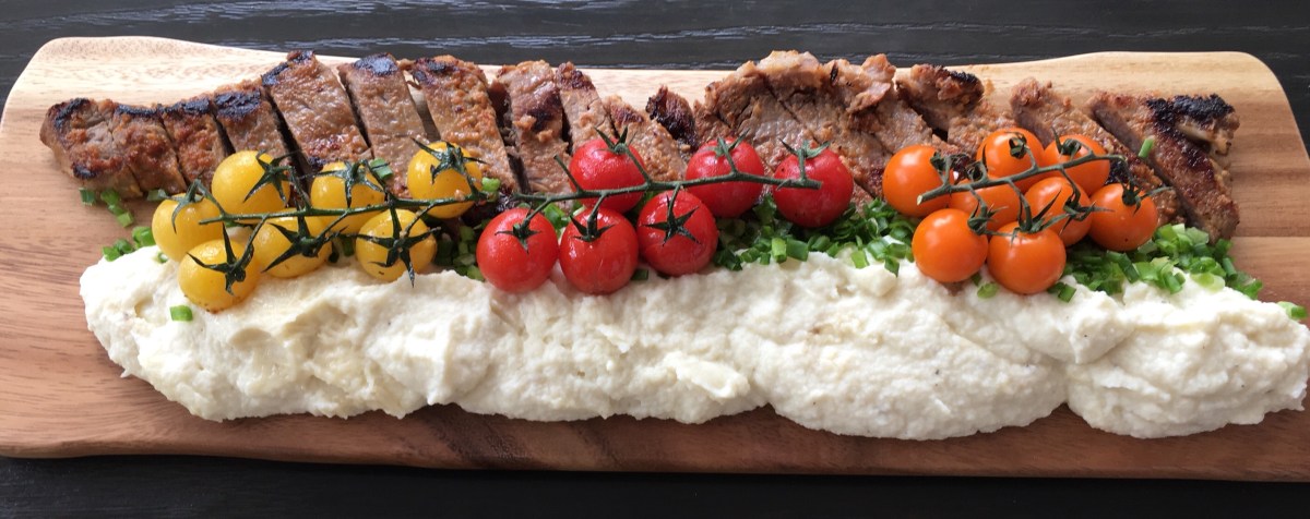 Wafu Miso Steak and Cauliflower Purée – Still Feeling Peckish