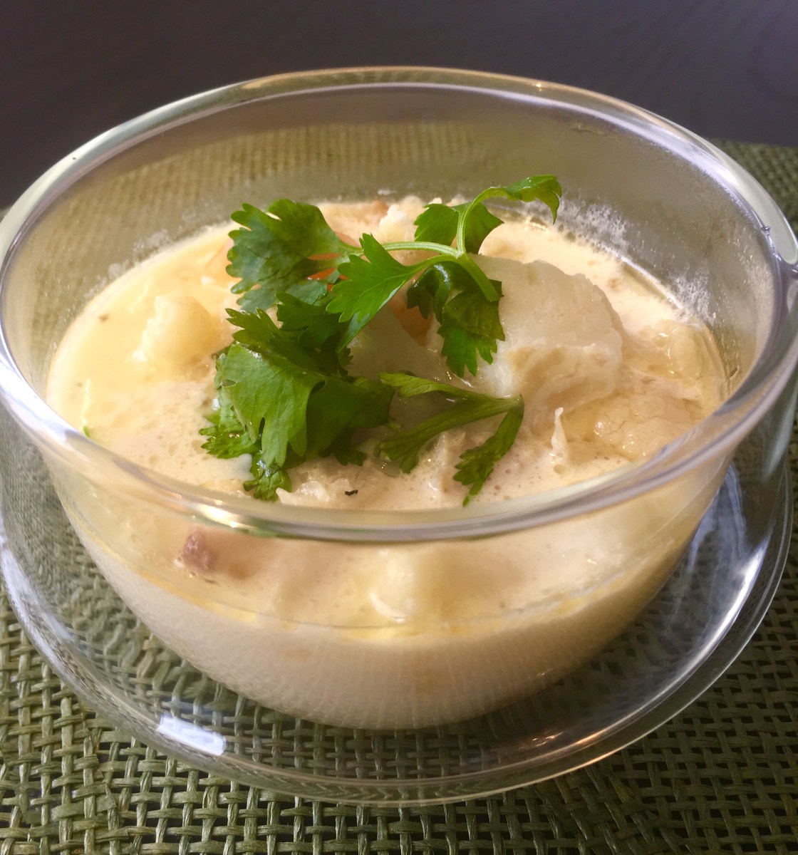 Instant Pot Low Carb Fish Chowder – Still Feeling Peckish