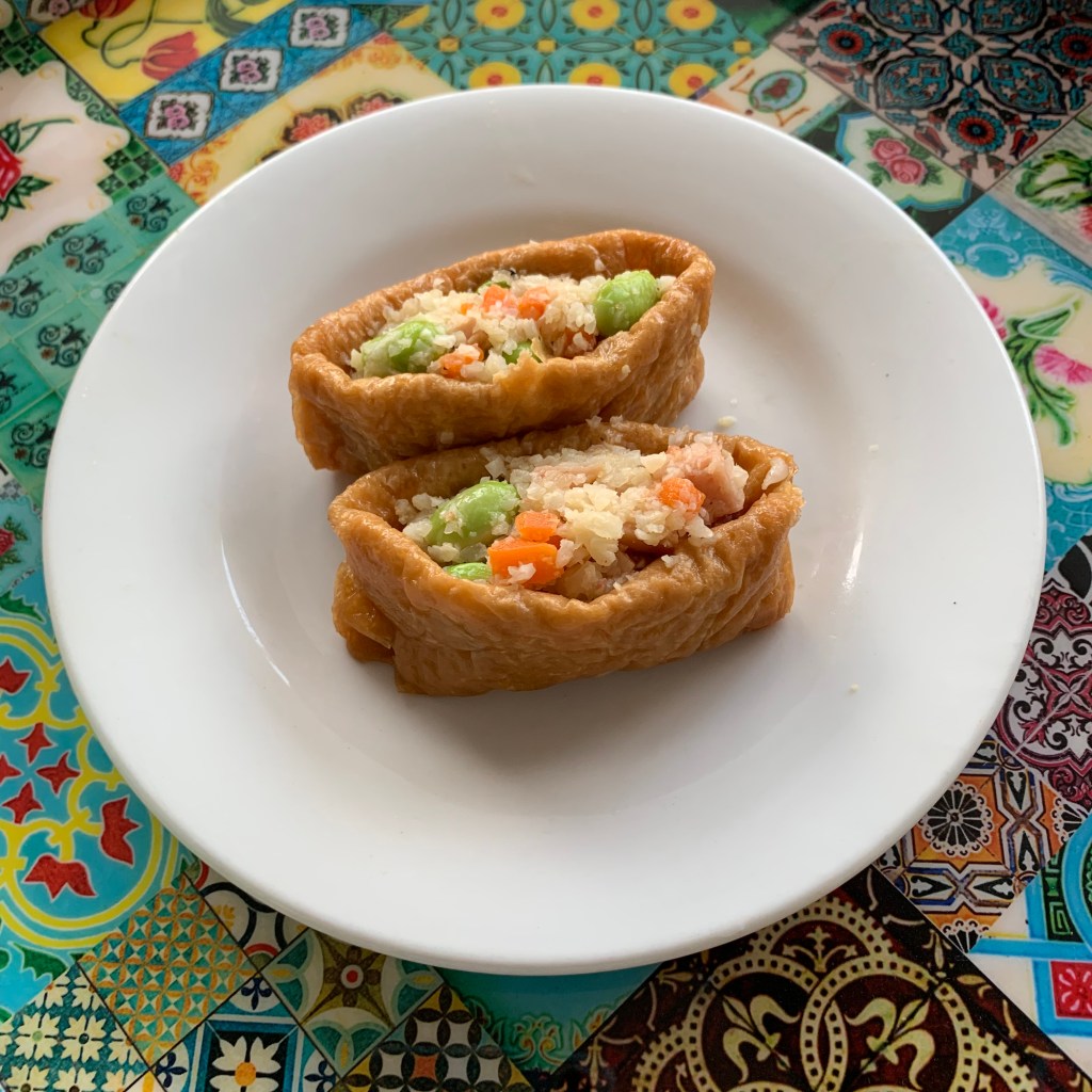 Cauliflower Rice Inari – Still Feeling Peckish